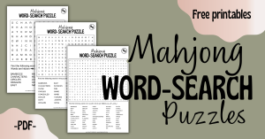 Mahjong Word Search Puzzles: Ultimate Fun for All Ages - Mahjong wishes