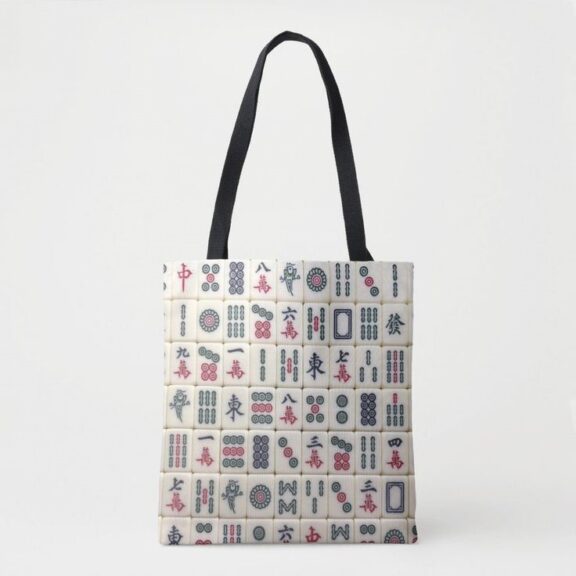 50 Stylish Mahjong Tote Bags to Show Off Your Love for the Game ...